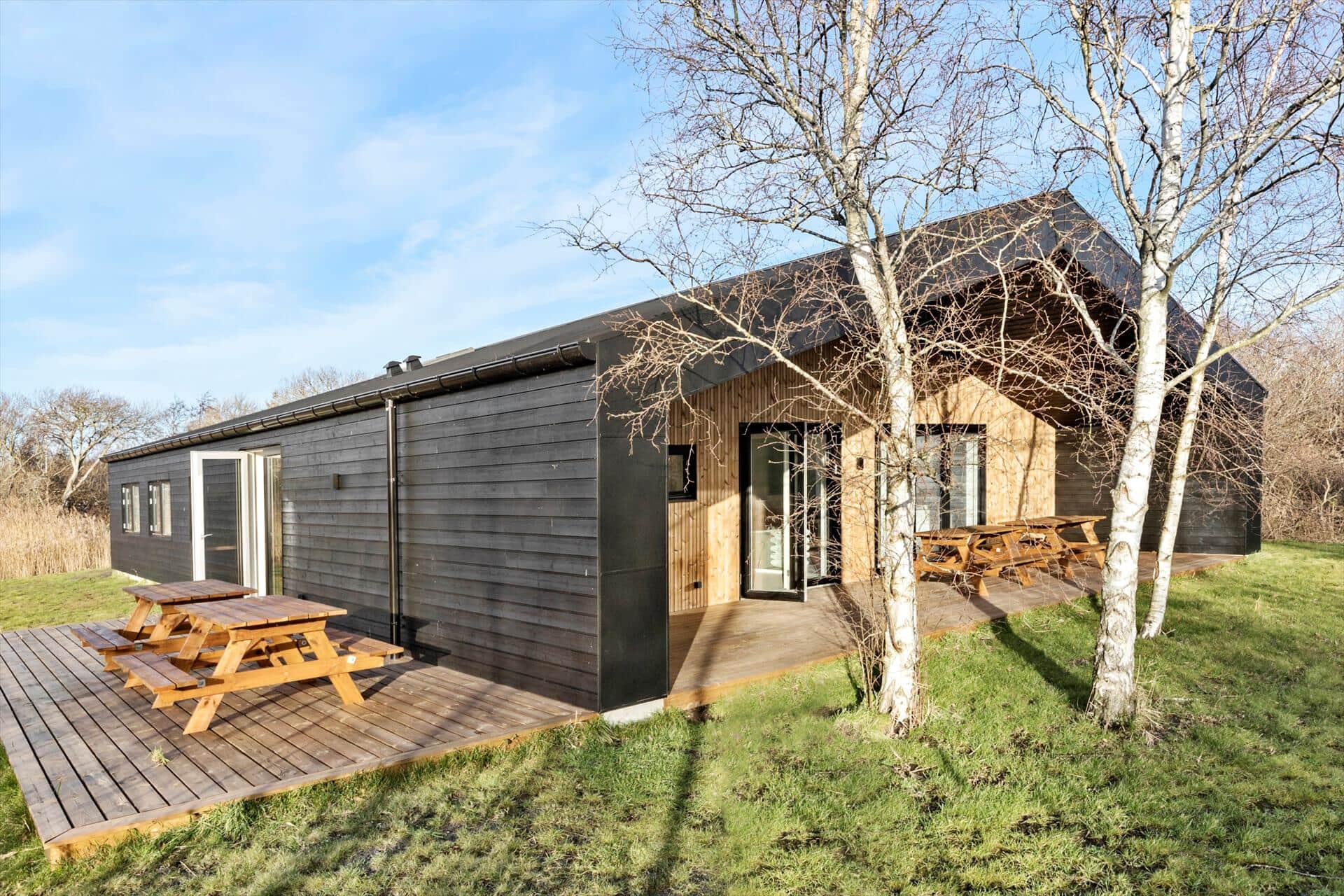 Stort hus til 8 personer beliggende med fuld udsigt over Ebeltoft Vig